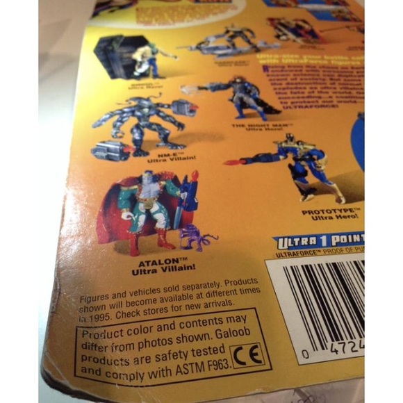 Other | Rare 1995 Sealed Ultraforce Prime Action Figure | Poshmark